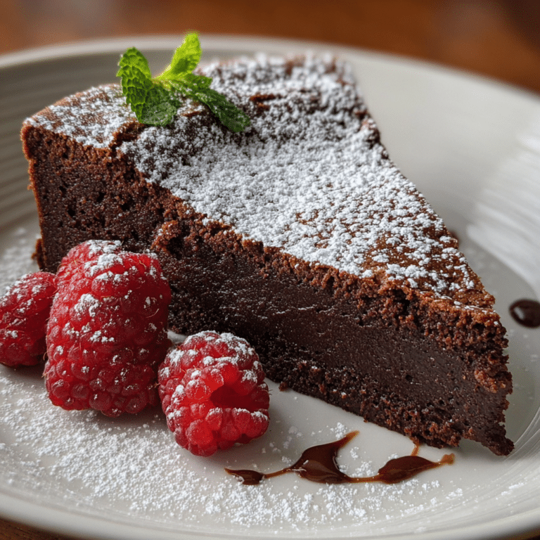 Flourless Chocolate Torte