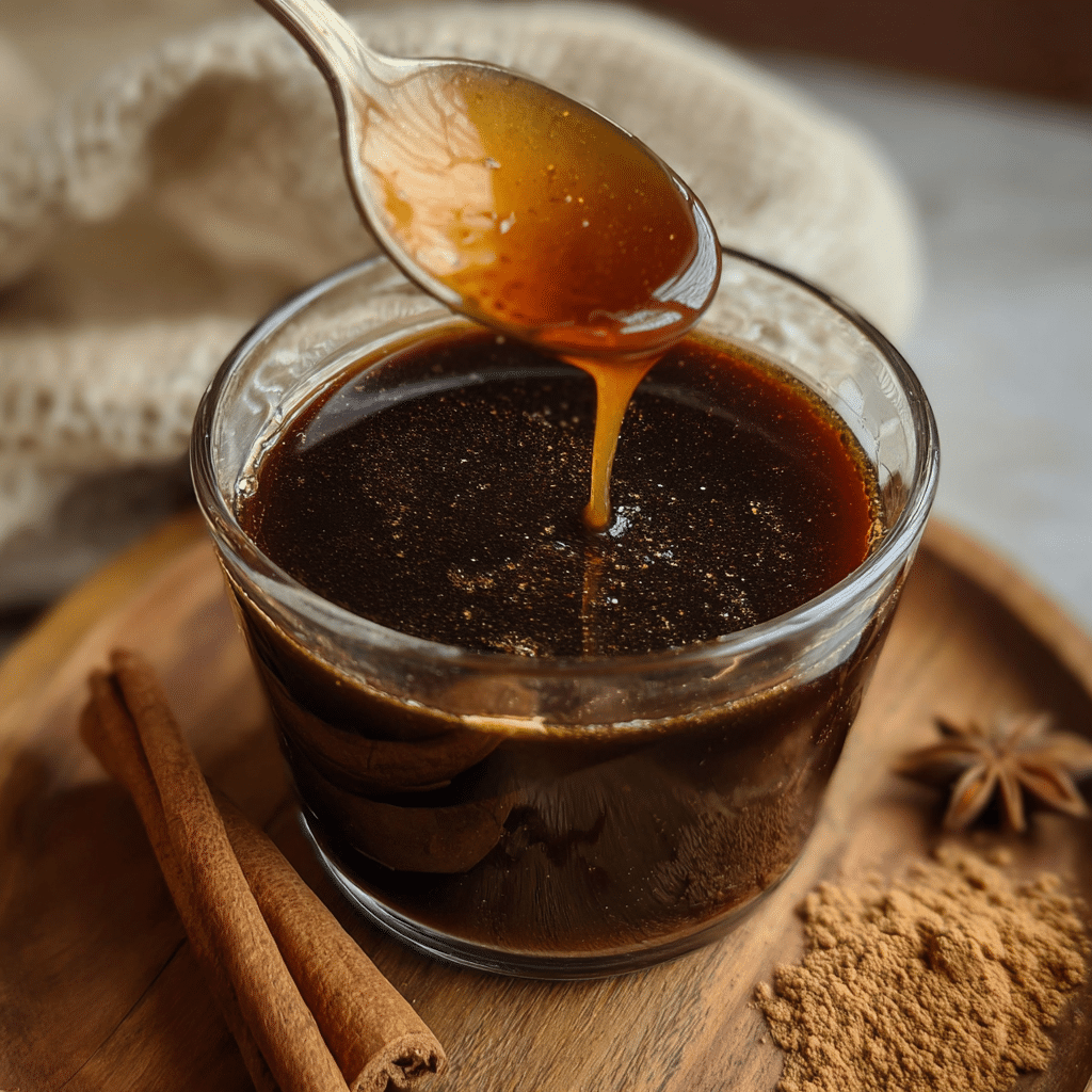 Gingerbread Syrup for Coffee
