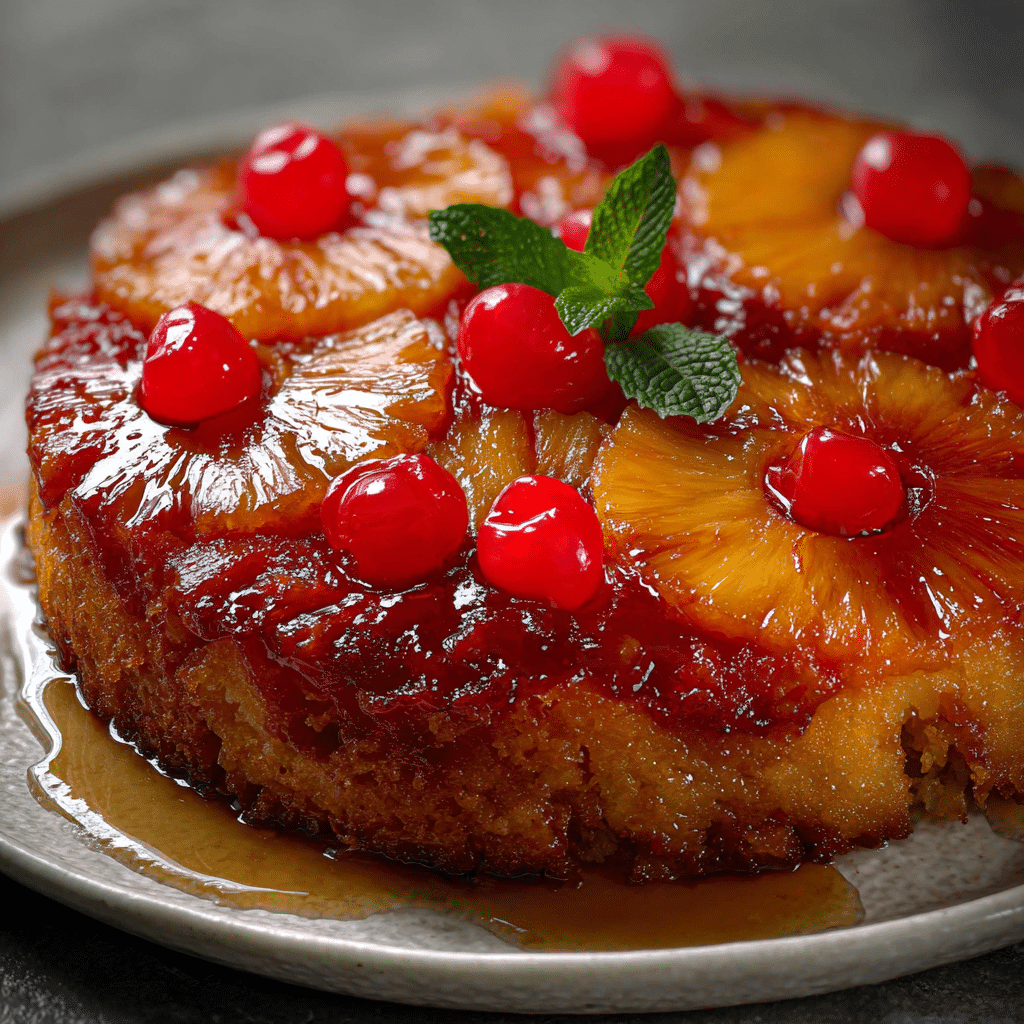 Pineapple Upside-Down Cake
