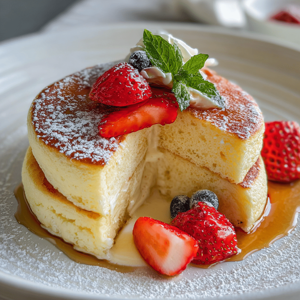 Japanese Soufflé Pancakes