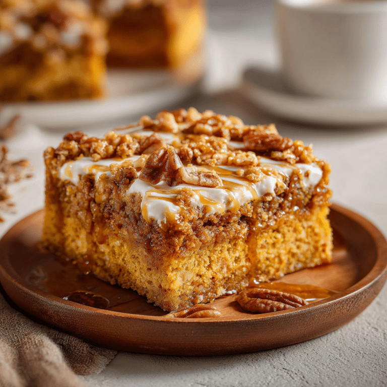 Pumpkin Crunch Cake