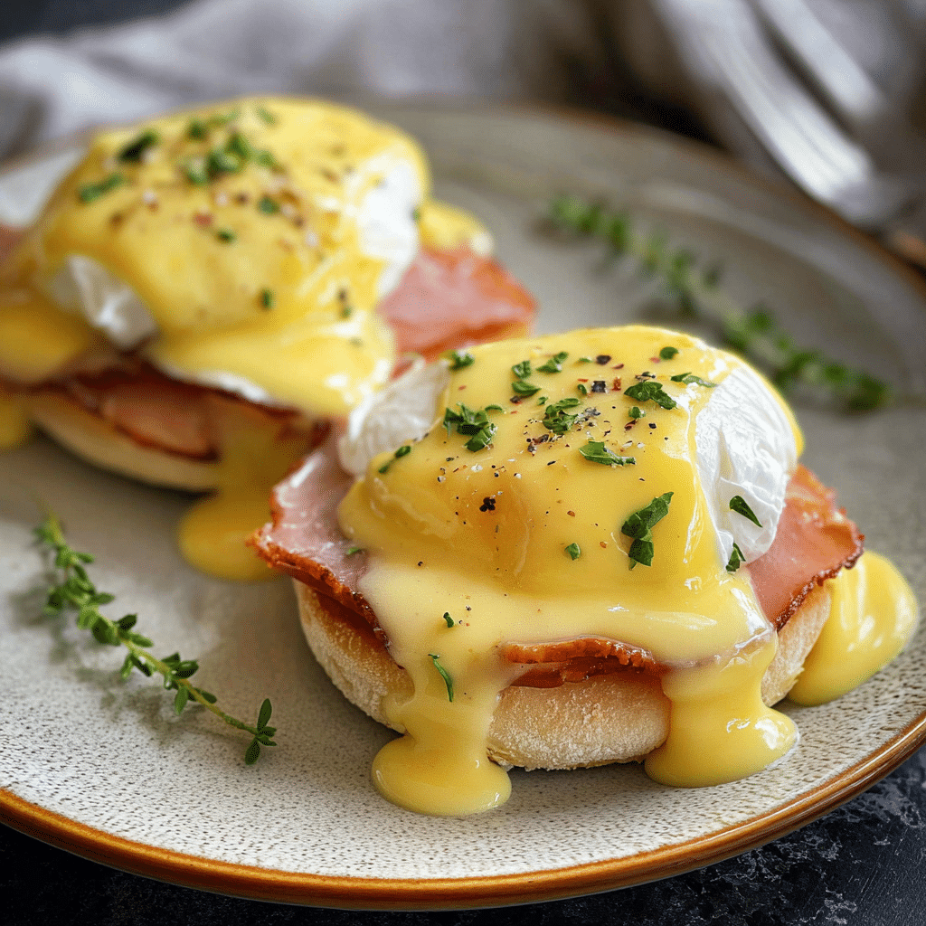 Eggs Benedict with Hollandaise