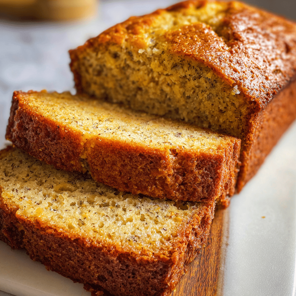 Moist Yellow Cake Mix Banana Bread