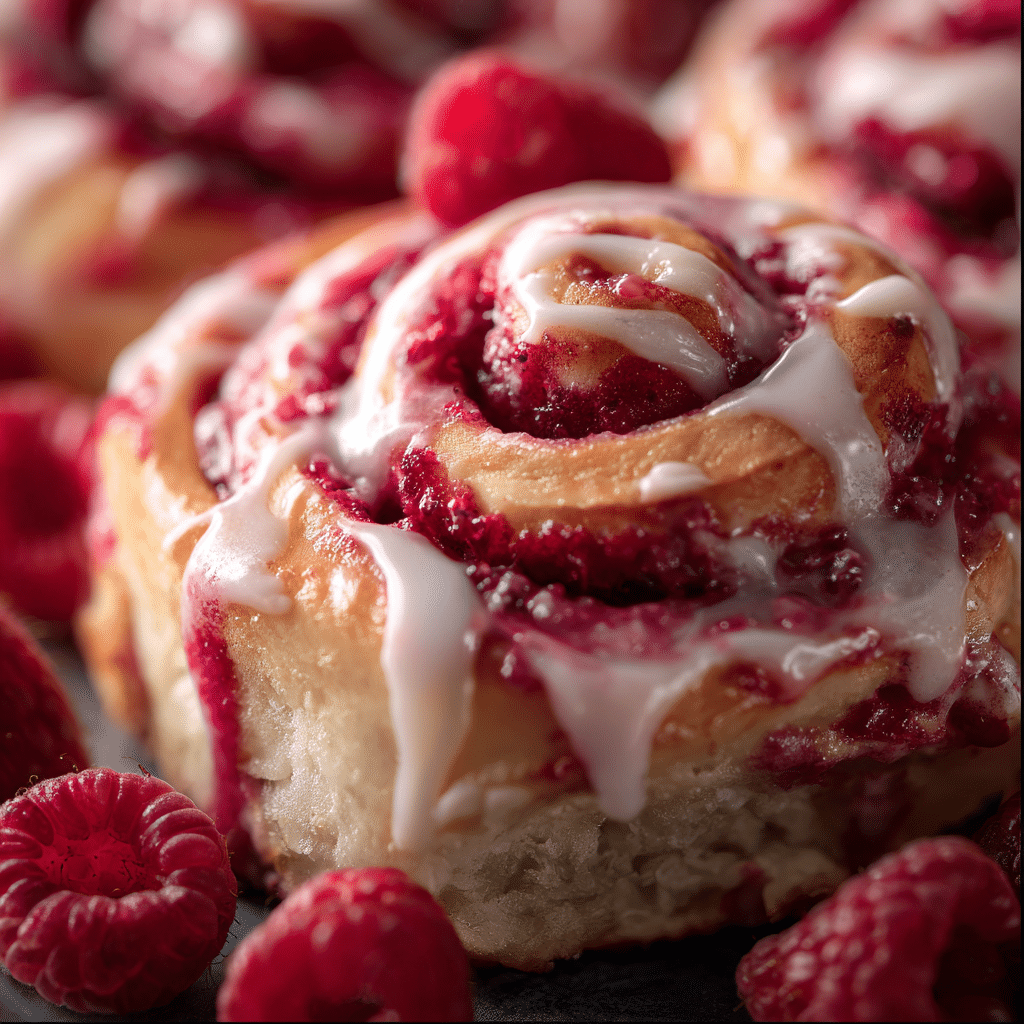 Raspberry Sweet Rolls