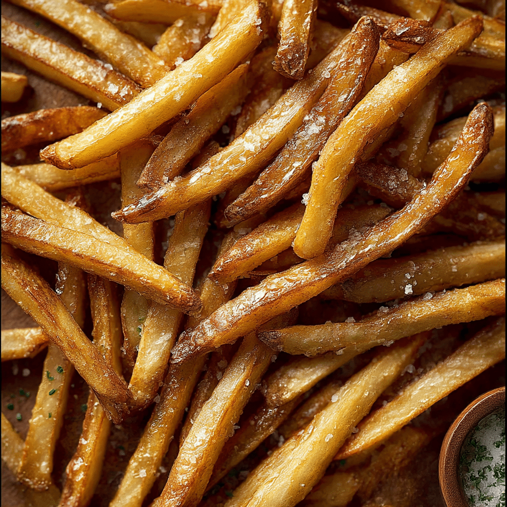 Salt and Vinegar French Fries